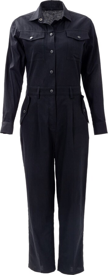 Yvette LIBBY N'guyen Paris Women - Linen Jumpsuit - Spirit St Louis ...