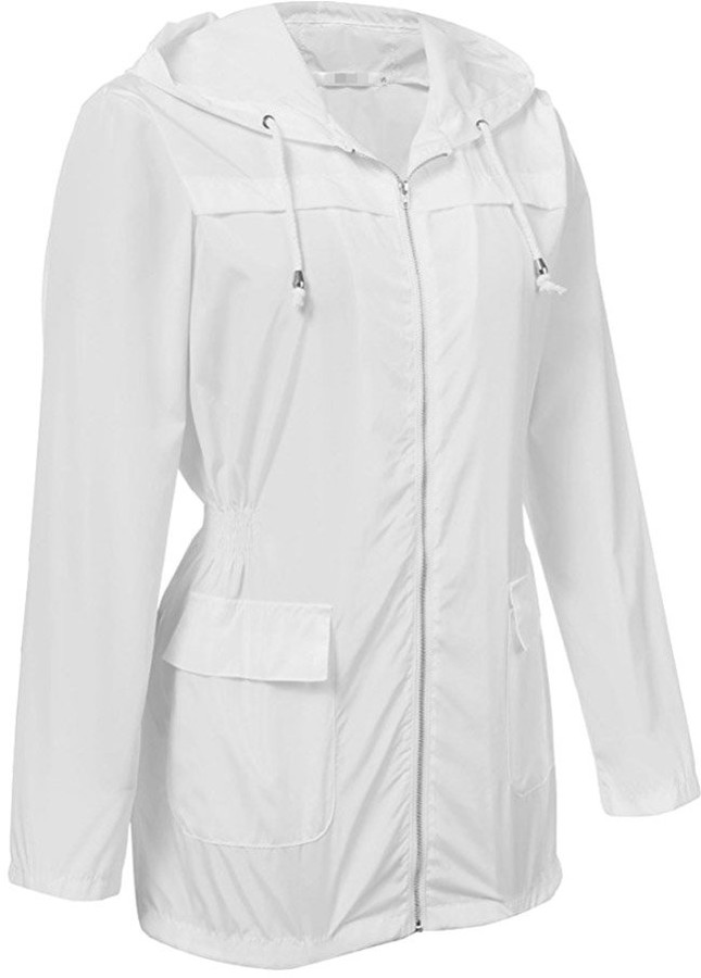 WEIMEITE Women Raincoats Waterproof Lightweight Rain Jacket Active ...