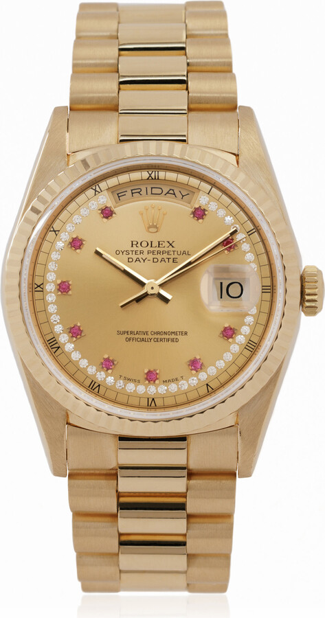 Stephanie Windsor Rolex Day Date Watch - ShopStyle Jewelry