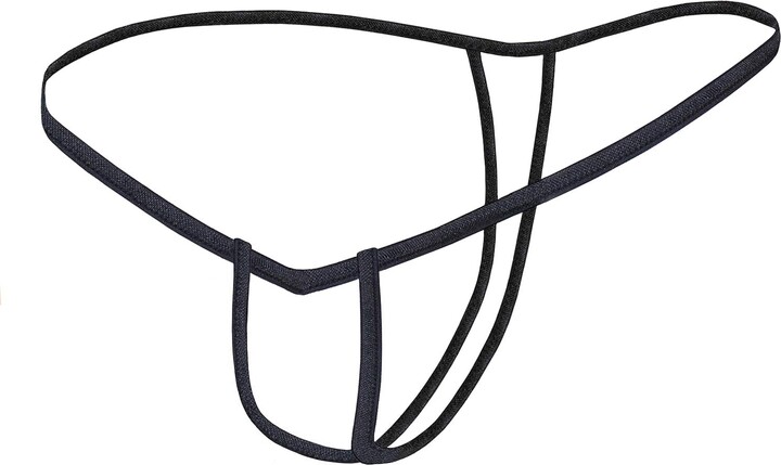 Sohimary 407 Women's Mini Thong G-String Tanga XS S M 6 8 10 12 Black ...