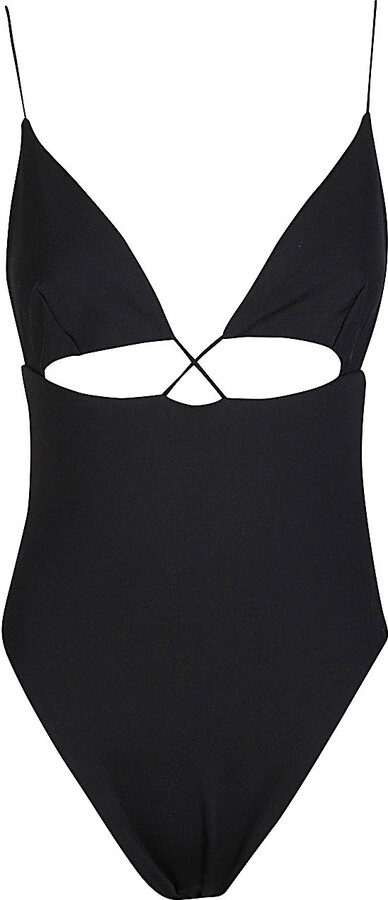 Ziah Logo swimsuit - ShopStyle