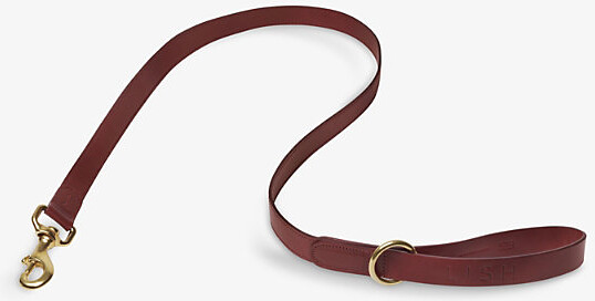Lish Coopers Logo-debossed Large Leather dog Lead - ShopStyle Leashes ...