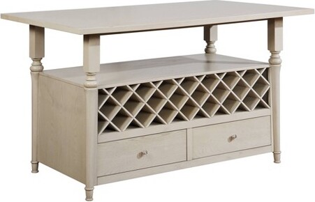 Brayden Frost Counter Height Table Frost - Powell - ShopStyle