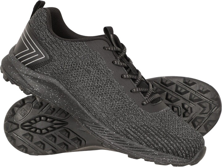 Mountain Warehouse Be Seen Reflective Trainers Ortholite Shoes - ShopStyle
