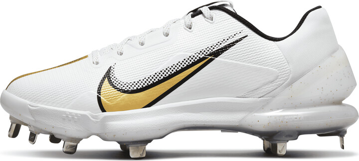 Nike Men's Force Zoom Trout 7 Pro Baseball Cleats in White - ShopStyle ...
