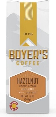 Boyer's Coffee Hazelnut Light Roast Ground Coffee - 12oz - ShopStyle