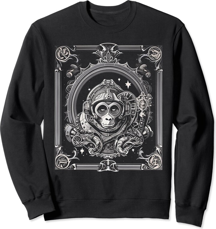We Anomaly Monkey | Steampunk | Cool Vintage Sci-Fi Graphic #5 ...