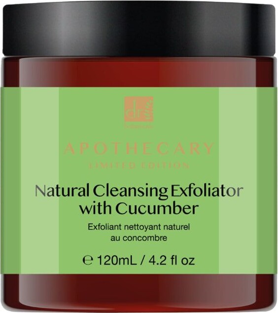 Dr. Botanicals Natural Cleansing Exfoliator with Cucumber 120ml Twin ...