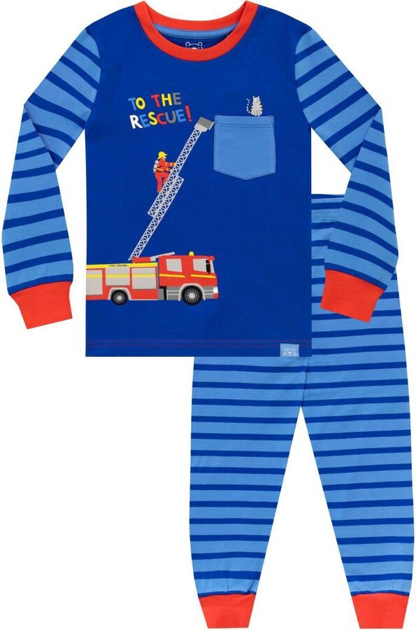 Harry Bear To The Rescue Transport Pyjamas - ShopStyle