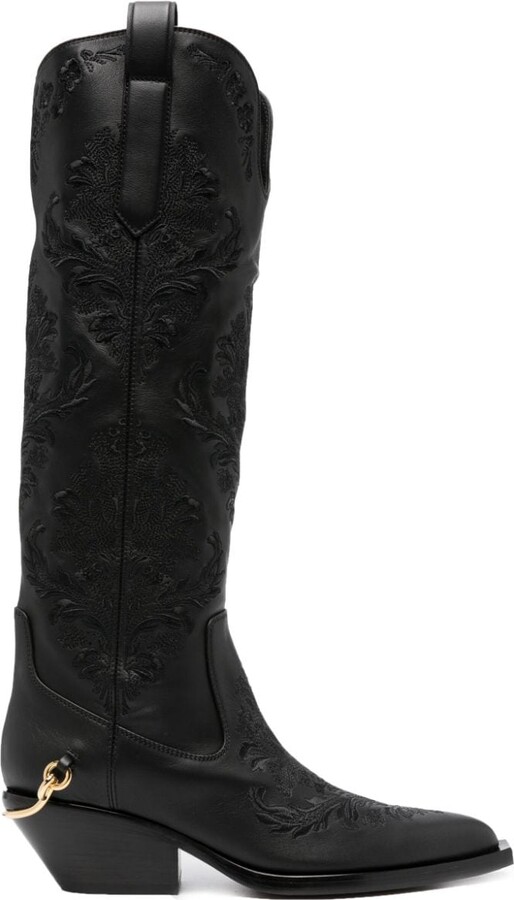 Zimmermann Duncan 45mm leather cowboy boots - ShopStyle