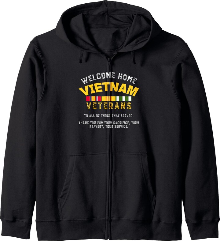 Welcome Home Vietnam Veterans - OLD MAN Vietnam Veteran Zip Hoodie - ShopStyle T-shirts