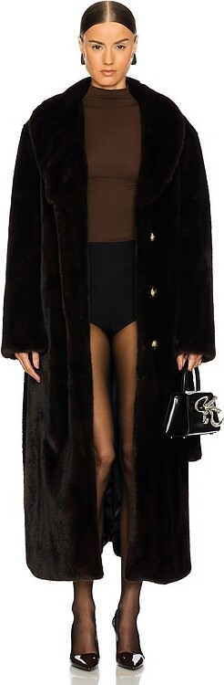 Ducie Rae Faux Fur Coat - ShopStyle