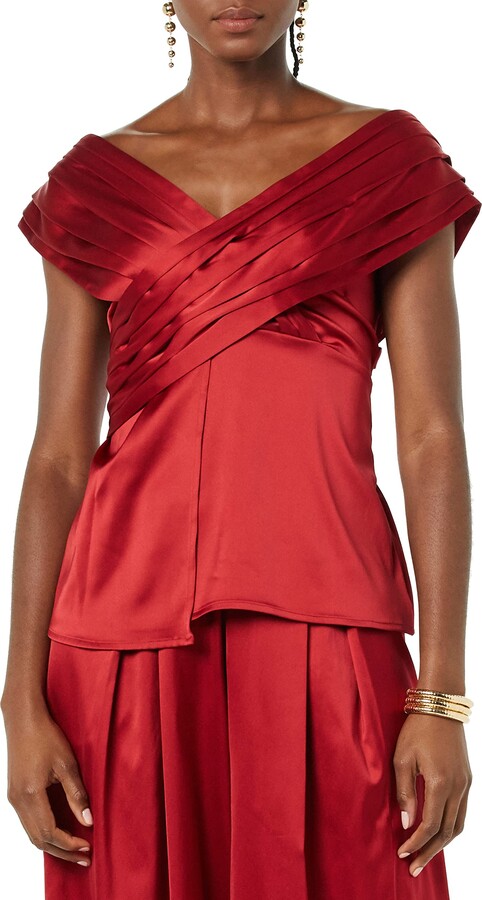 Making the Cut Season 3 Episode 5 Satin Crossover Blouse Inspired by ...