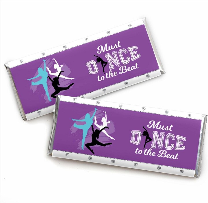 Big Dot Of Happiness Must Dance to the Beat - Dance - Candy Bar Wrapper ...