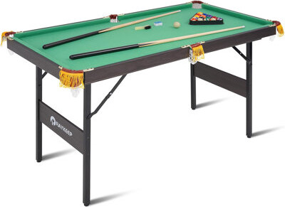 Portable Pool Table RayChee 54" Portable Pool Table, Folding Billiard ...