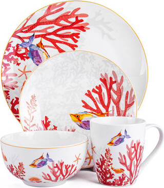 Highland Dunes STP Goods Porcelain China Dinnerware Set - ShopStyle