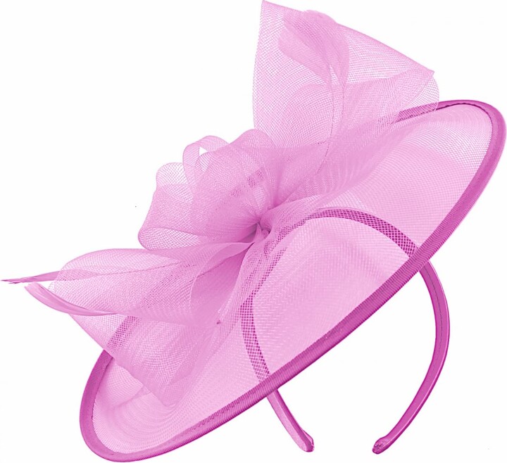 Aurora Collection Aliceband CRIN Disc Fascinator in Light Pink ...