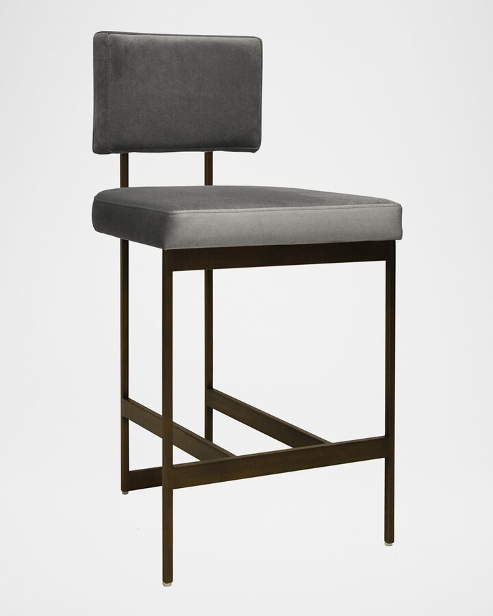 Worlds Away Yale Modern Counter Stool, 26" - ShopStyle