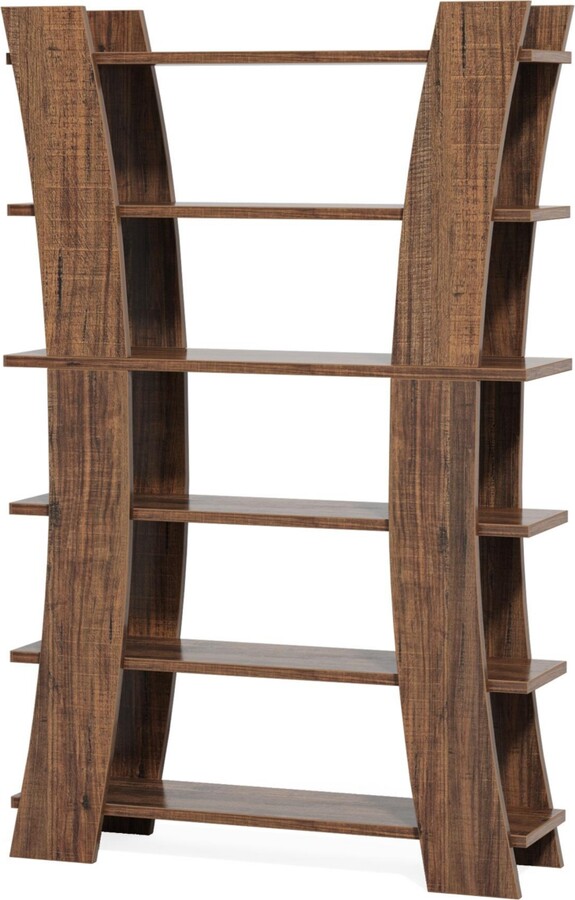 Tribesigns 6-Tier Bookshelf Etagere Bookcase: 70.87 Inches Tall ...