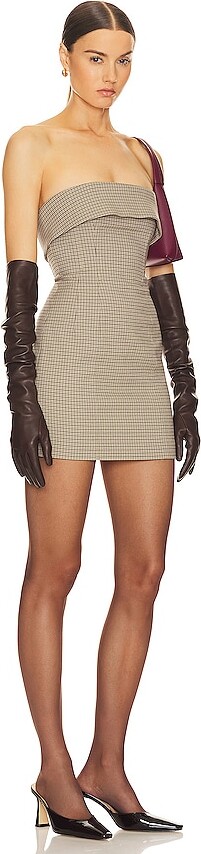 Helsa Plaid Mini Suit Dress - ShopStyle