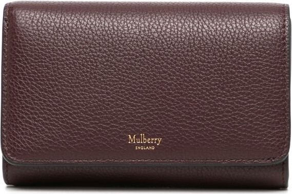 Mulberry Logo Detail Wallet - ShopStyle