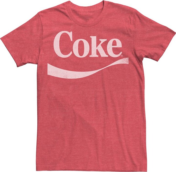 Licensed Character Men's Coca Cola Simple Coke Logo Tee - ShopStyle T ...