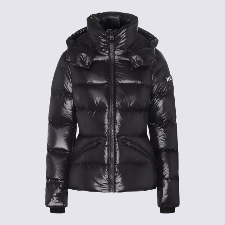 Mackage Black Puffer Madalyn Down Jacket - ShopStyle