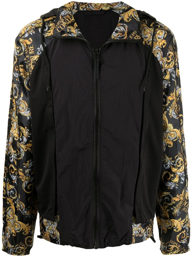 Versace Jeans Couture Baroque-Print Track Jacket - ShopStyle