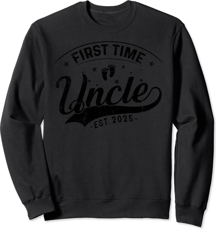 Funny Sarcastic Gifts Store Promoted to Uncle Est. 2025 Funny Father's ...