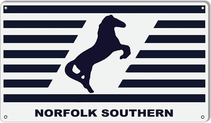 Etsy Vintage Style " Norfolk Southern Railroad Logo Advertising Metal Sign - ShopStyle Decor