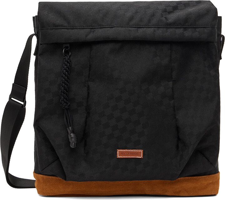 Ader Error Black & Tan Check Messenger Bag - ShopStyle