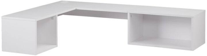 Southern Enterprises Barnes Wall Mount Corner Desk - ShopStyle
