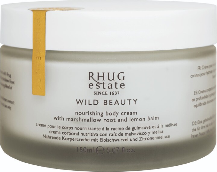 Rhug Wild Beauty White / Blue / Gold Nourishing Body Cream With ...