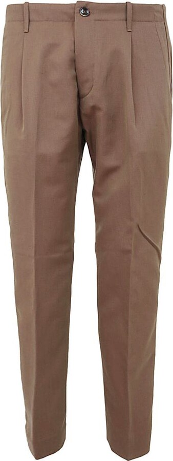 Nine In The Morning Fold Chino Trouser With Pence - ShopStyle