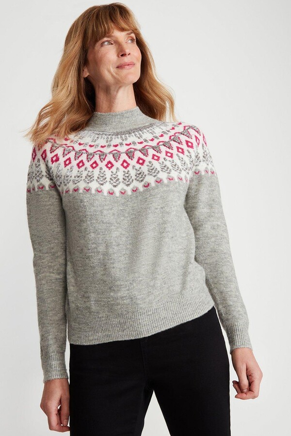Spirit Sparkle Fair Isle Jumper - ShopStyle Knitwear