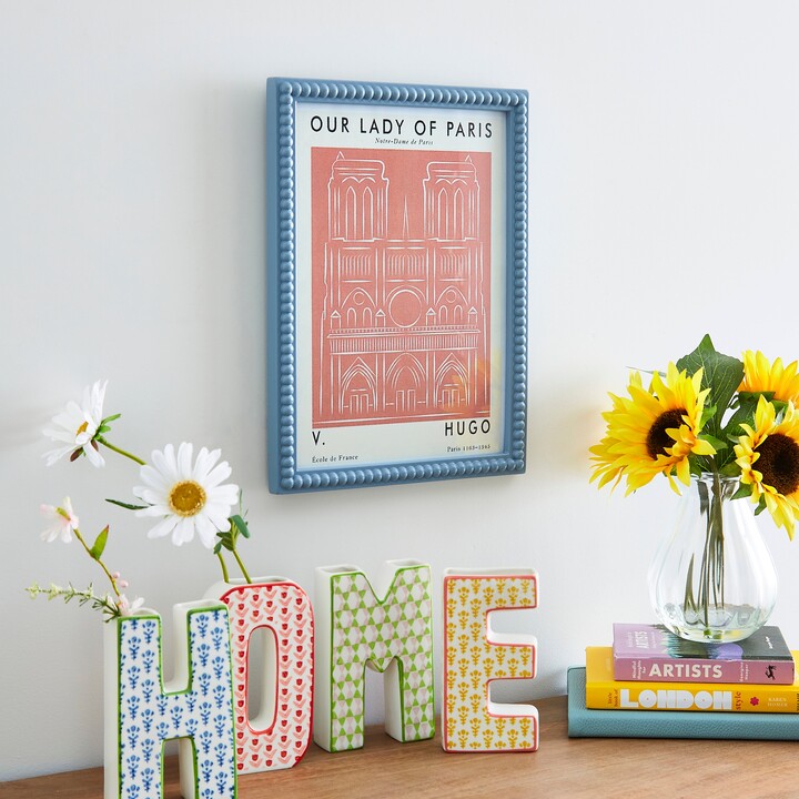 Dunelm Bobbin Ashley Blue Photo Frame Ashley Blue - ShopStyle Fireplaces