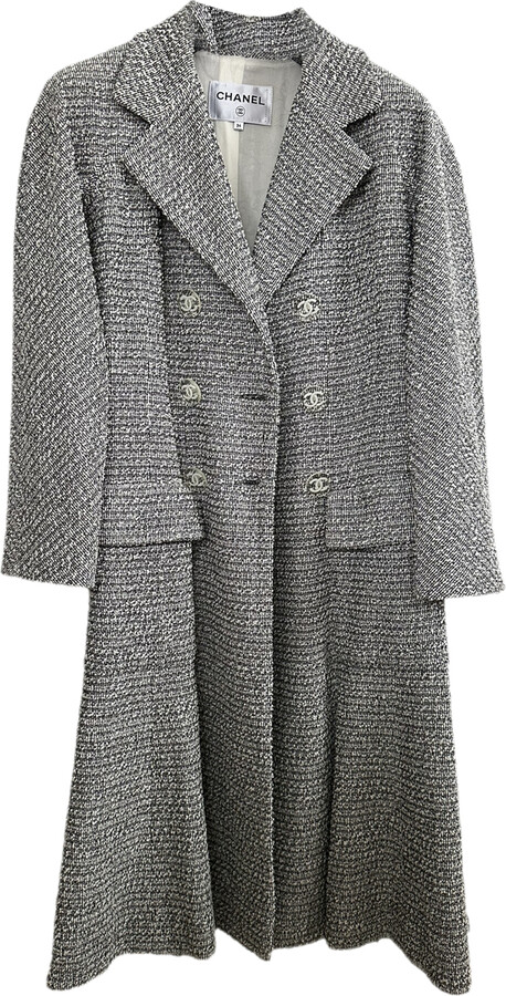 Chanel Tweed coat - ShopStyle