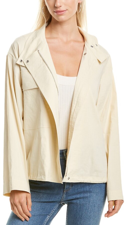 Theory Utility Wool-Blend Anorak Jacket - ShopStyle