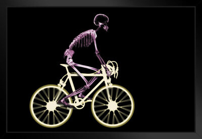 Trinx Skeleton Riding Ten Speed Bicycle X Ray Photo Photograph Xray ...