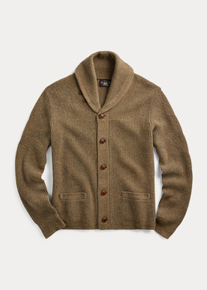 Ralph Lauren Cashmere Shawl-Collar Cardigan - ShopStyle