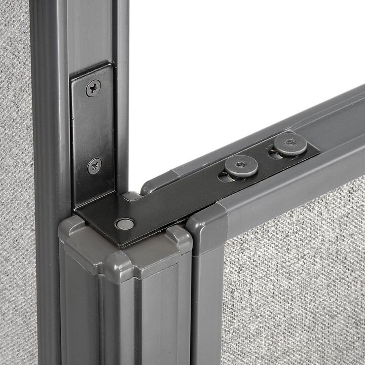 Global Industrial Office Panels High Low Corner 90 Kit For 64" Low ...