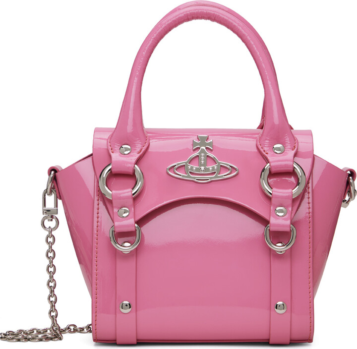 Vivienne Westwood Pink Mini Betty Chain Bag - ShopStyle