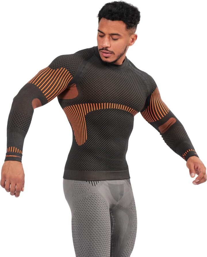 UltramaxCELL Functional Sportswear Men’s Long Sleeve Compression Shirt 88110 - ShopStyle T-shirts