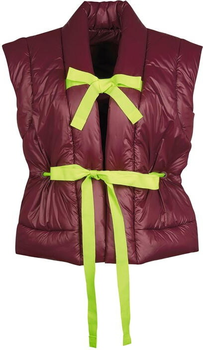 Barbour International X Roksanda Arna Shine Gilet - ShopStyle Outerwear