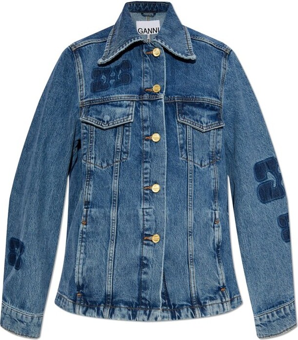 Ganni Denim Jacket - ShopStyle
