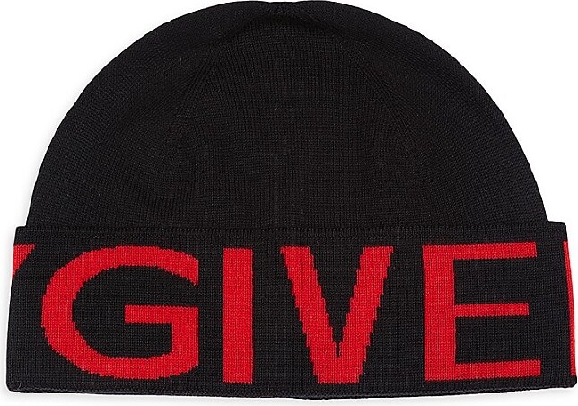 Givenchy Logo Wool Beanie - ShopStyle Hats
