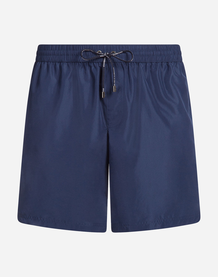 Dolce & Gabbana Mid Swimming Trunks With Pouch Bag - ShopStyle Swimwear