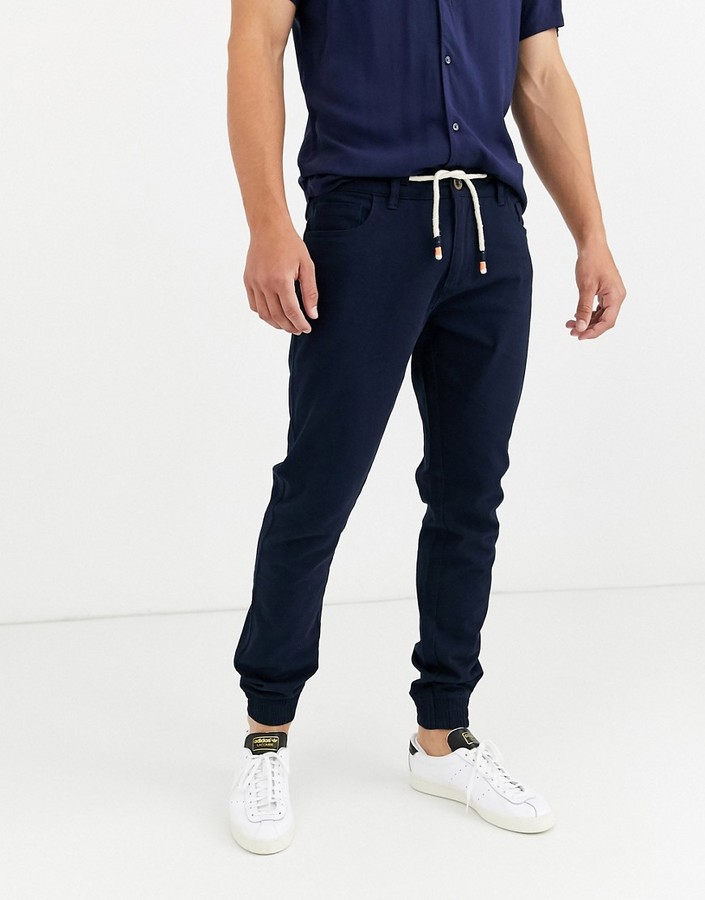 Threadbare utility slim cuffed cargo trouser - ShopStyle Chinos & Khakis