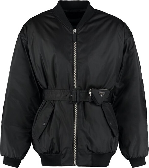 Prada Padded Bomber Jacket - ShopStyle