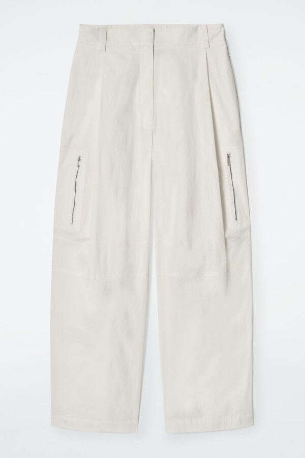 COS Utility Barrel-Leg Cargo Pants - ShopStyle
